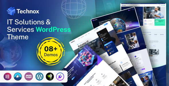Technox - IT Solutions & Services WordPress Theme by themexriver | ThemeForest
